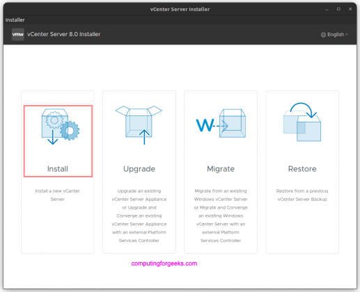 Install vSphere 8.0 - vCenter Server Appliance [2026]