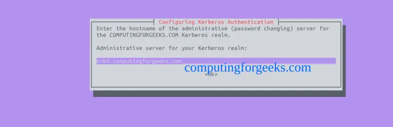Configure LDAP, SSSD and Kerberos Authentication on Ubuntu | ComputingForGeeks