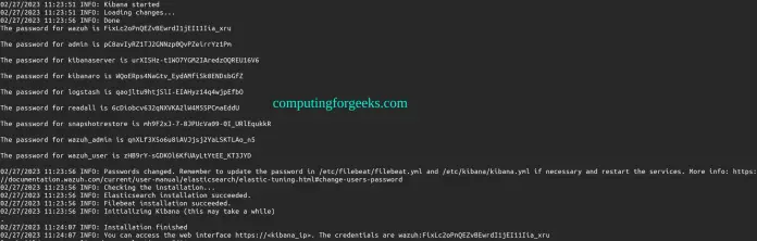 Setup Wazuh With Agent on Rocky 9 / Alma 9 / CentOS 9 | ComputingForGeeks