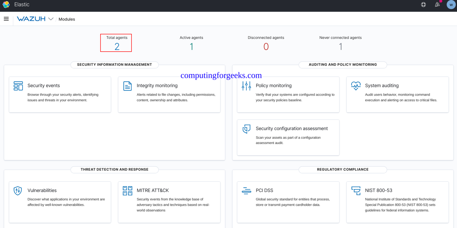 Setup Wazuh With Agent on Rocky 9 / Alma 9 / CentOS 9 | ComputingForGeeks