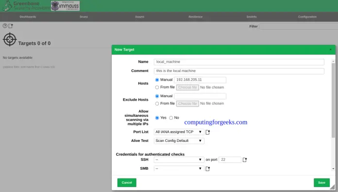 Run Greenbone Vulnerability Management In Docker Container Computingforgeeks
