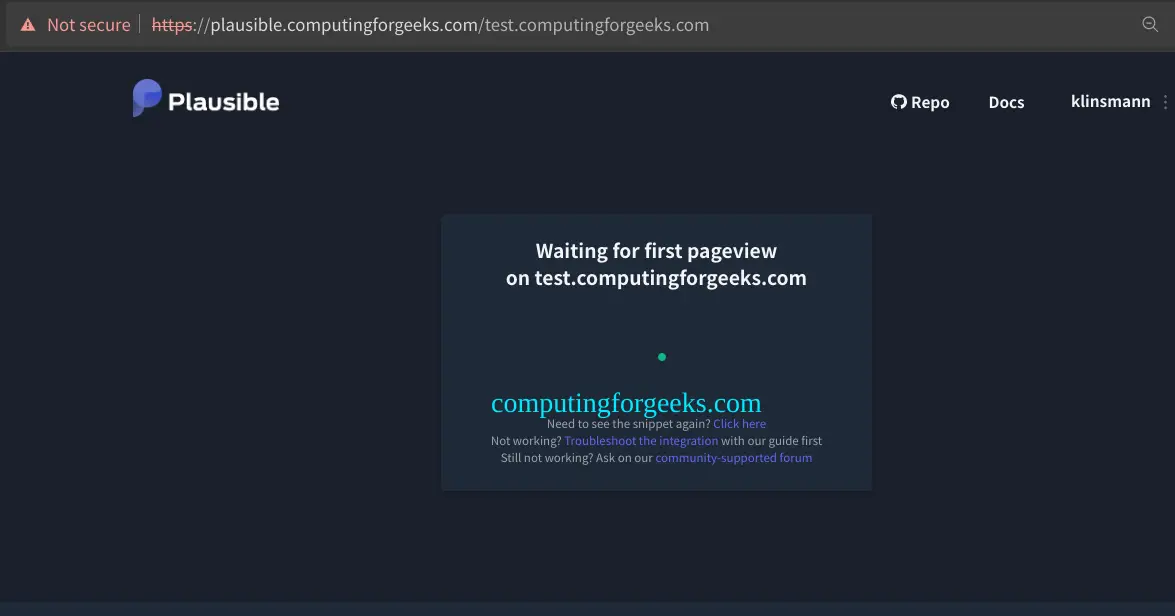 How To Run Plausible Analytics In A Docker Container Computingforgeeks 5560