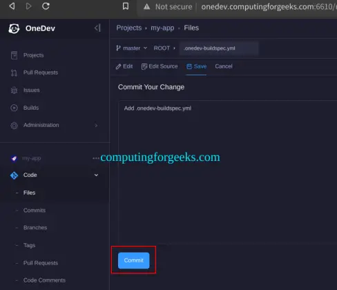 Install and Use OneDev - Self-hosted Git Server with Kanban and CI/CD | ComputingForGeeks