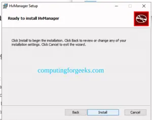 Manage Hyper-V VMs using Hyper-V Manager Web Interface