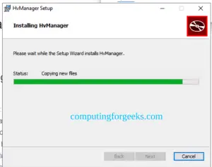 Manage Hyper-V VMs using Hyper-V Manager Web Interface