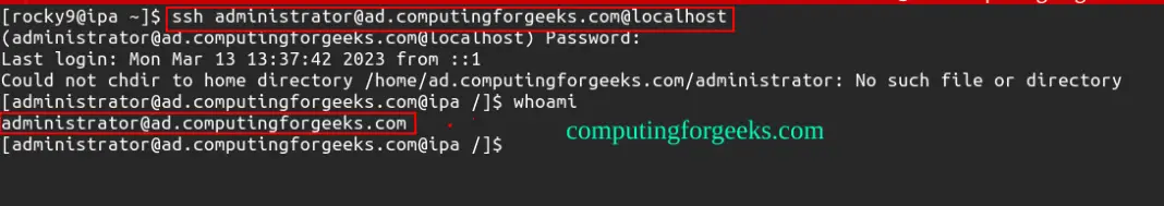 How To Establish Trust between IPA and Active Directory | ComputingForGeeks