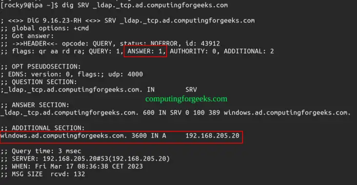 How To Establish Trust between IPA and Active Directory | ComputingForGeeks