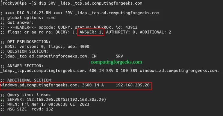How To Establish Trust between IPA and Active Directory | ComputingForGeeks