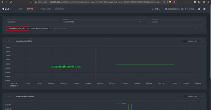 Install and Use VictoriaMetrics time-series [Guide]