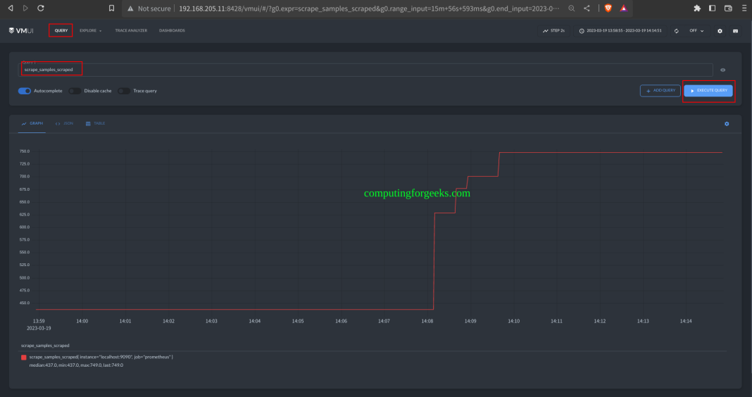 Install and Use VictoriaMetrics time-series [Guide]