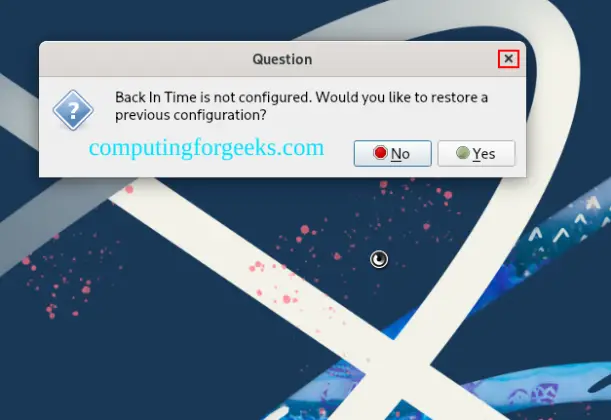 How Backup Files and Folders in Linux using BackInTime Tool | ComputingForGeeks