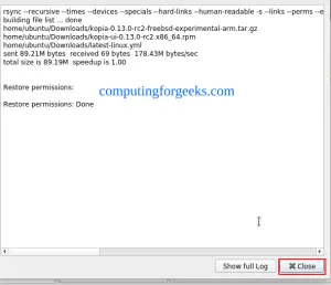 How Backup Files and Folders in Linux using BackInTime Tool | ComputingForGeeks
