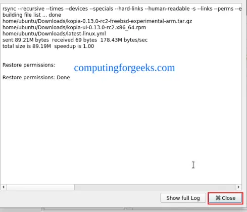 How Backup Files and Folders in Linux using BackInTime Tool | ComputingForGeeks