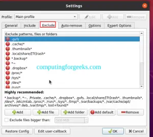 How Backup Files and Folders in Linux using BackInTime Tool ...