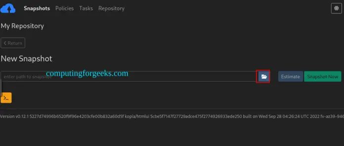 How To Backup Linux And Windows Systems Using Kopia Computingforgeeks