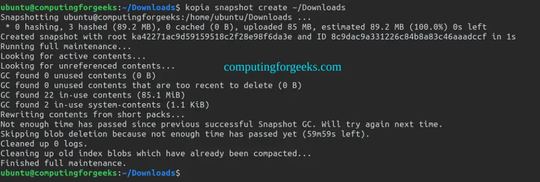 How To Backup Linux and Windows Systems using Kopia | ComputingForGeeks