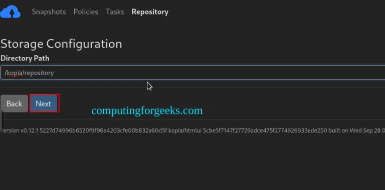 How To Backup Linux And Windows Systems Using Kopia Computingforgeeks