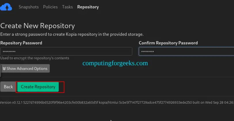 How To Backup Linux And Windows Systems Using Kopia Computingforgeeks
