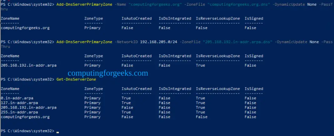 Install And Configure Dns Server On Windows Server 2022 Computingforgeeks 0086