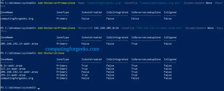 Install And Configure Dns Server On Windows Server 2022 Computingforgeeks
