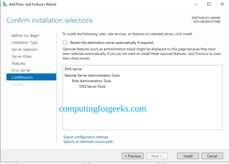 Install and Configure DNS Server on Windows Server 2022 | ComputingForGeeks
