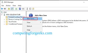 Install and Configure DNS Server on Windows Server 2022 | ComputingForGeeks