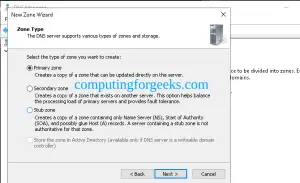 Install and Configure DNS Server on Windows Server 2022 | ComputingForGeeks