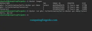 Configure GitHub Container Registry as your Docker Registry | ComputingForGeeks