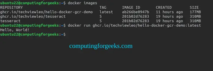 Configure GitHub Container Registry as your Docker Registry ... Configure GitHub Container Registry as your Docker Registry ...