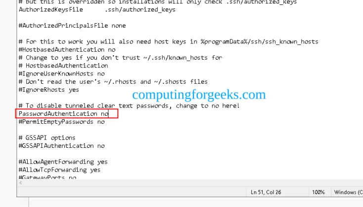 Configure OpenSSH Server on Windows Server 2022 | ComputingForGeeks