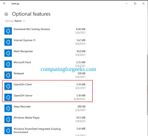 Configure OpenSSH Server on Windows Server 2022 | ComputingForGeeks