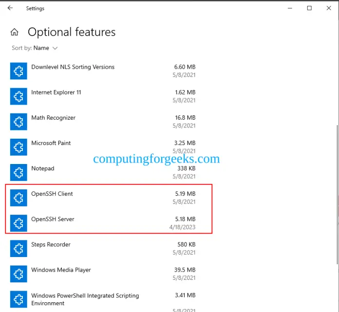 Configure Openssh Server On Windows Server 2022 Computingforgeeks
