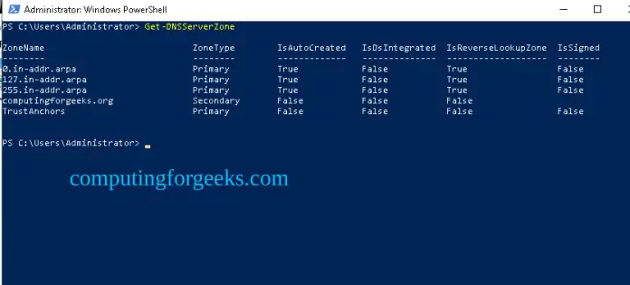 Configure Windows Server 2022 as Secondary DNS Server | ComputingForGeeks