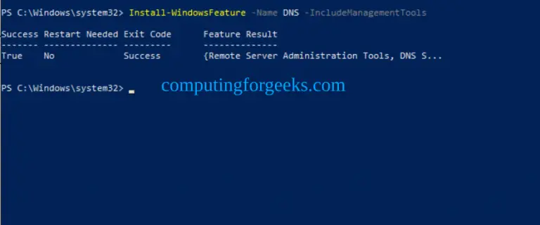 Configure Windows Server 2022 as Secondary DNS Server | ComputingForGeeks