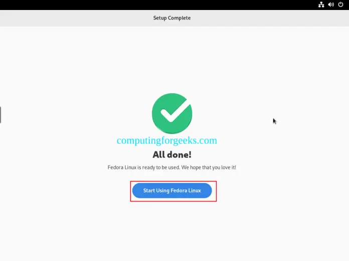 Fedora 39 Released - Steps of Installing it in your computer | ComputingForGeeks