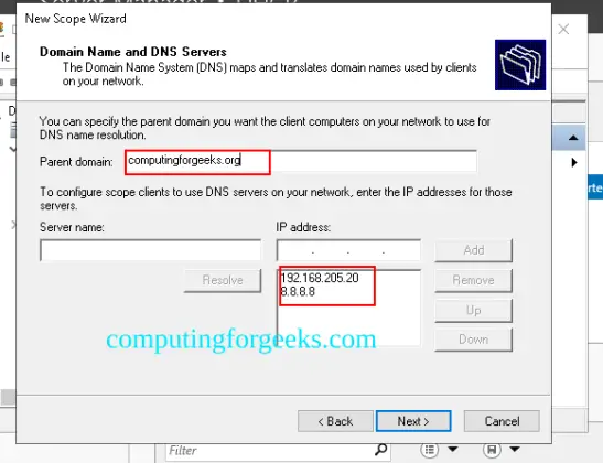 Configure DHCP Server on Windows Server 2022 | ComputingForGeeks