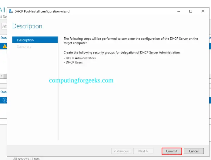 Configure DHCP Server on Windows Server 2022 | ComputingForGeeks
