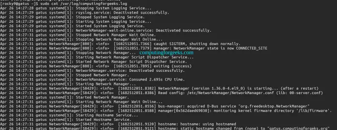 Perform Proper Rsyslog Logs Rotation Using Logrotate Computingforgeeks 