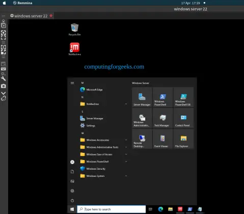 How To Enable Remote Desktop on Windows Server 2022 | ComputingForGeeks