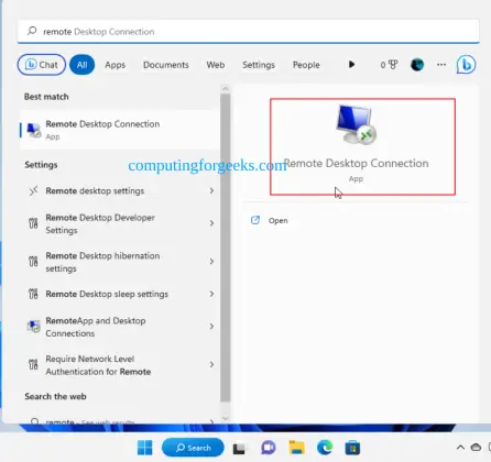 How To Enable Remote Desktop on Windows Server 2022 | ComputingForGeeks