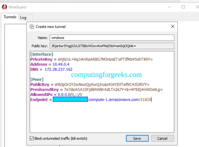 Setup WireGuard and IPsec VPN Server on Ubuntu 22.04 | ComputingForGeeks