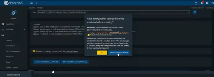 Truenas And How To Upgrade From Freenas To Truenas Core Computingforgeeks 9036