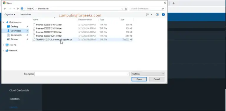 Truenas And How To Upgrade From Freenas To Truenas Core Computingforgeeks 9564