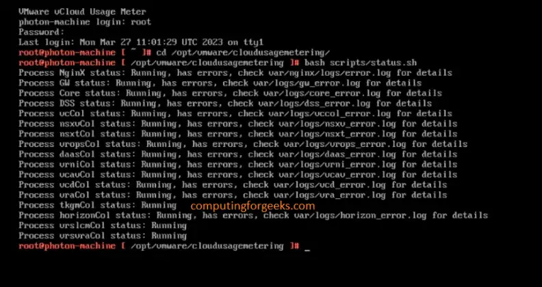How To Upgrade Vmware Vcloud Usage Meter Computingforgeeks 5940