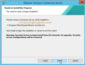 VMware Horizon 7 to 8 Upgrade Guide | ComputingForGeeks