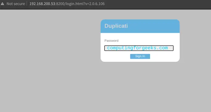 Backup Linux Mac And Windows Systems Using Duplicati Computingforgeeks
