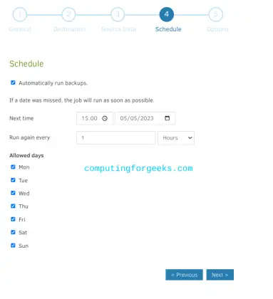 Backup Linux, Mac, and Windows Systems using Duplicati | ComputingForGeeks
