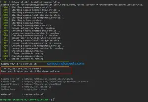 How To Build Home Private Cloud using CasaOS | ComputingForGeeks
