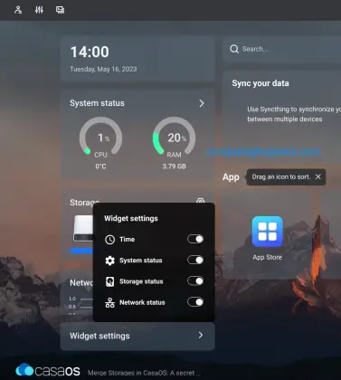 How To Build Home Private Cloud using CasaOS | ComputingForGeeks