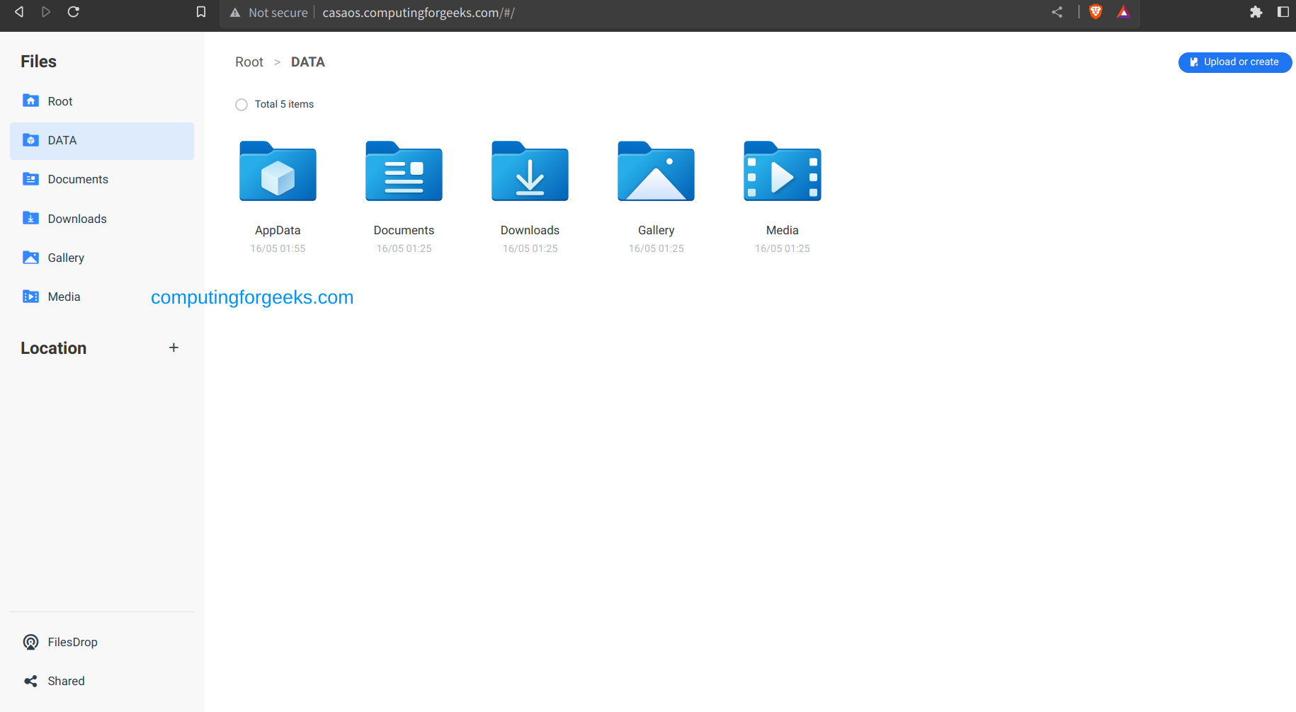 How To Build Home Private Cloud using CasaOS | ComputingForGeeks
